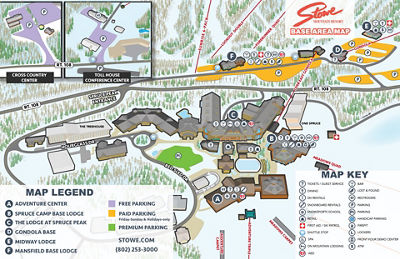 Stowe Village Map