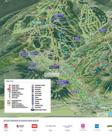 Beaver Creek Village Resort Map Skiurlaub In Beaver Creek Buchen!