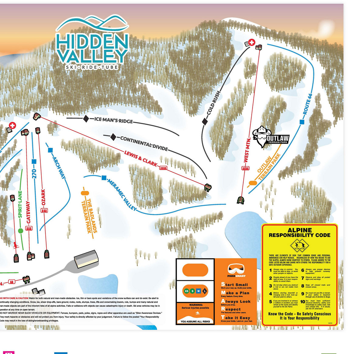 Hidden Valley Community Map