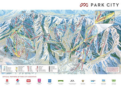 Brighton Ski Resort Map