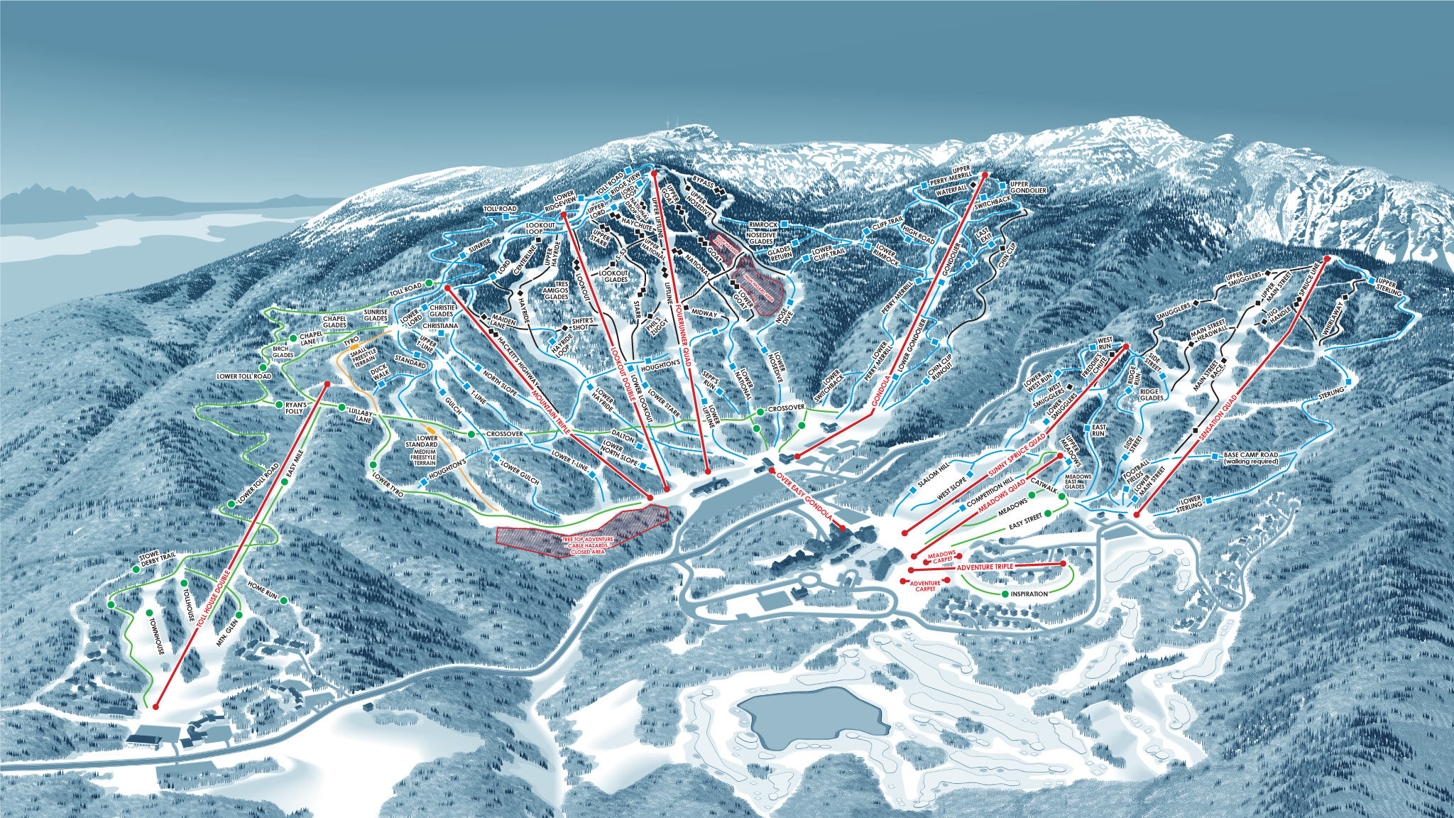 Stowe Mountain Resort Floor Map Spruce Development Puts Stowe In World